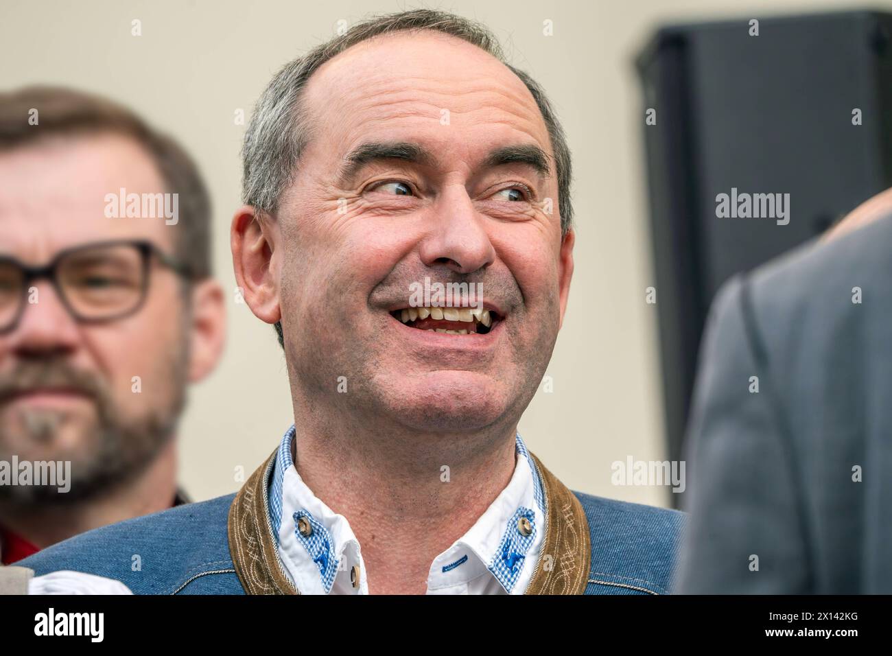 Hubert Aiwanger, stellvertretender Bayerischer Ministerpräsident, bei ...