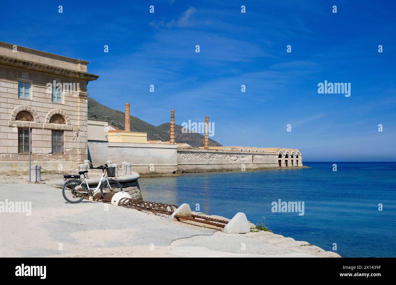 Italy, sicily, mediterranean sea, Egadi archipelago, Favignana island ...