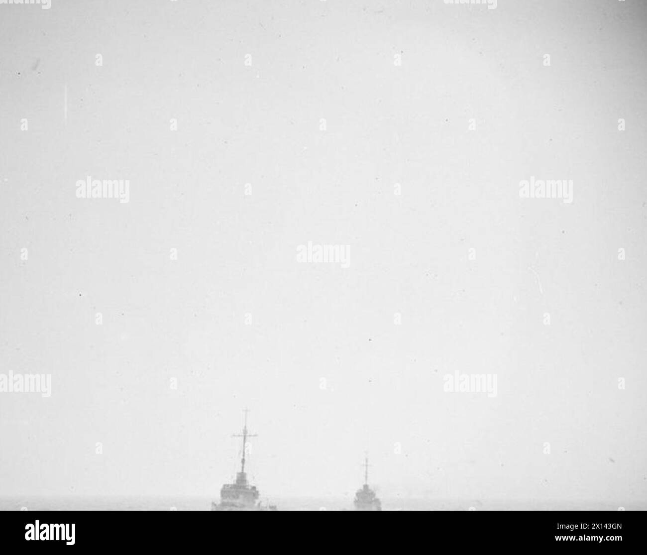 In December 1943, HMS Mallard, the senior corvette of the First ...