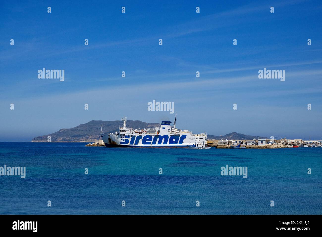 Italy, sicily, mediterranean sea, Egadi archipelago, Favignana island (Trapani Province); 21 ...