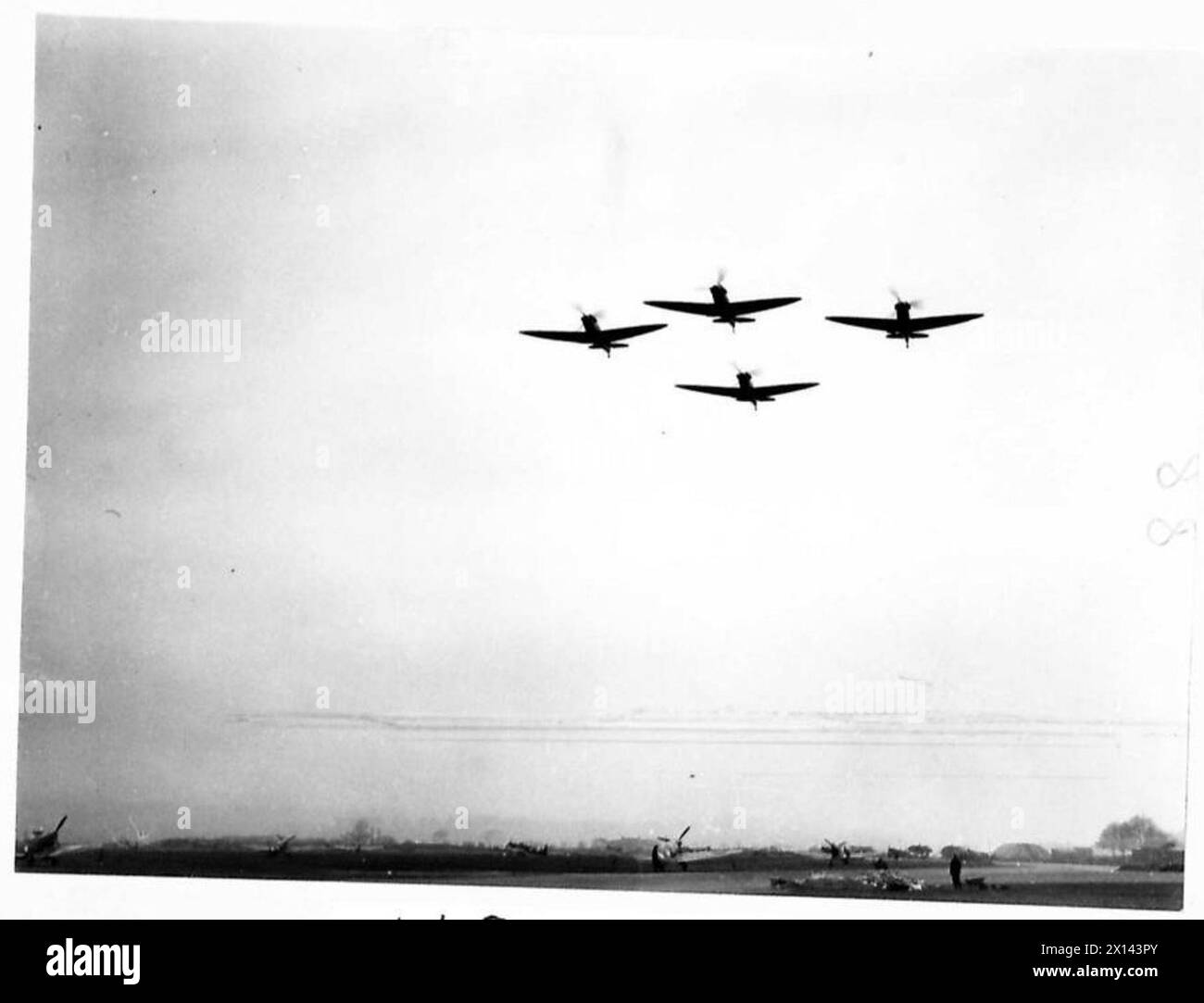 RAF fighter pilot instructors demonstrate tight formation flying with ...