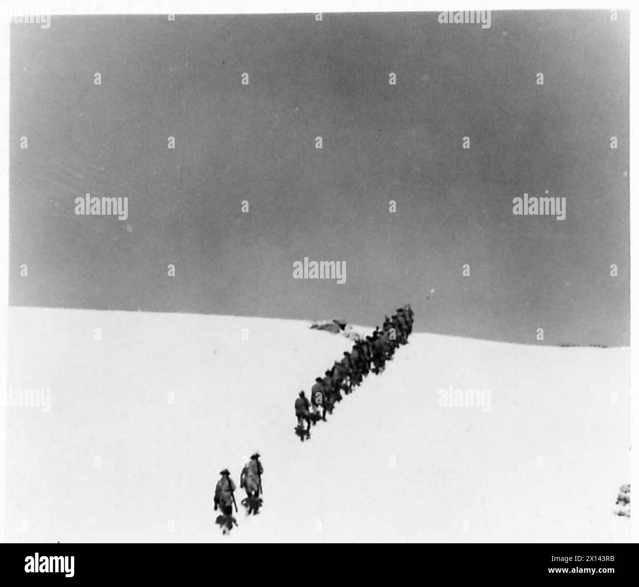 A South African patrol moves across the silvery sand of the Western ...