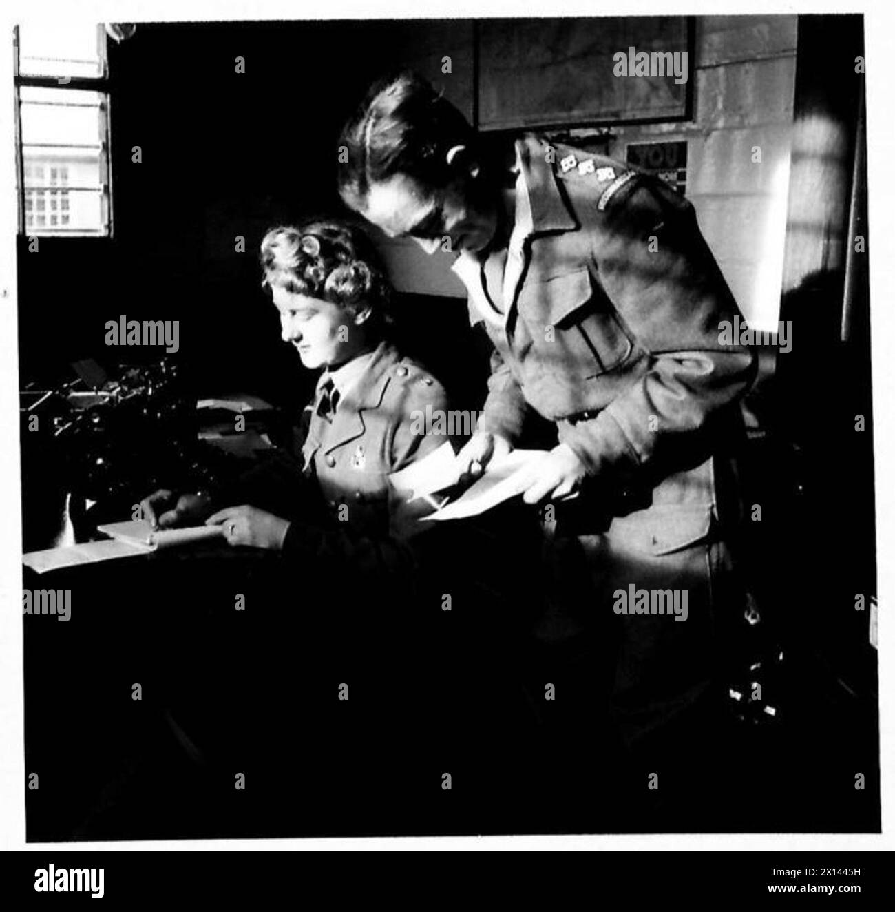 A.T.S. SERVE WITH THE RECONNAISSANCE CORPS - The training centre ...