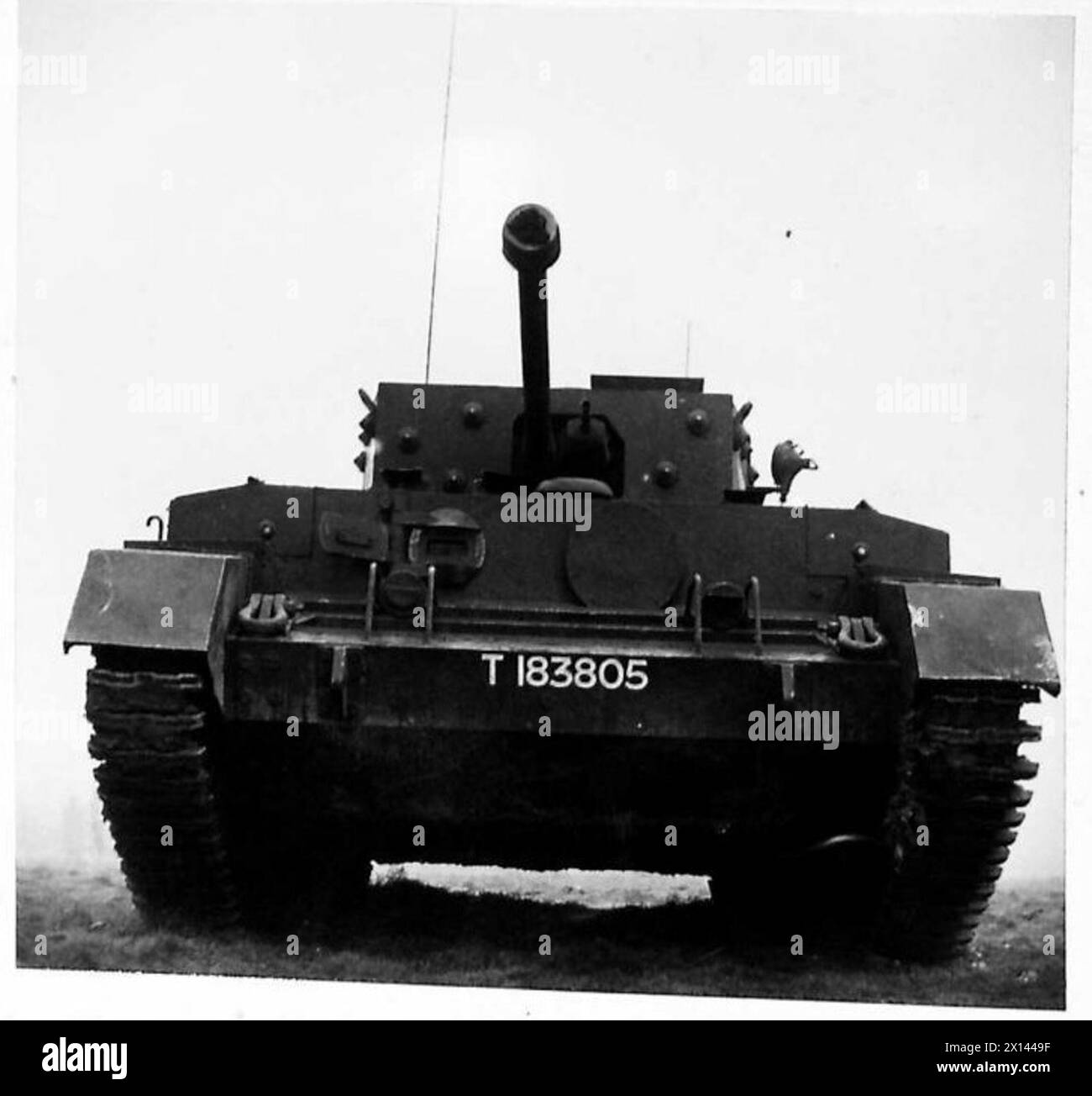 TANK DEMONSTRATION, LULWORTH - The new Centaur Tank with 3-man turret ...