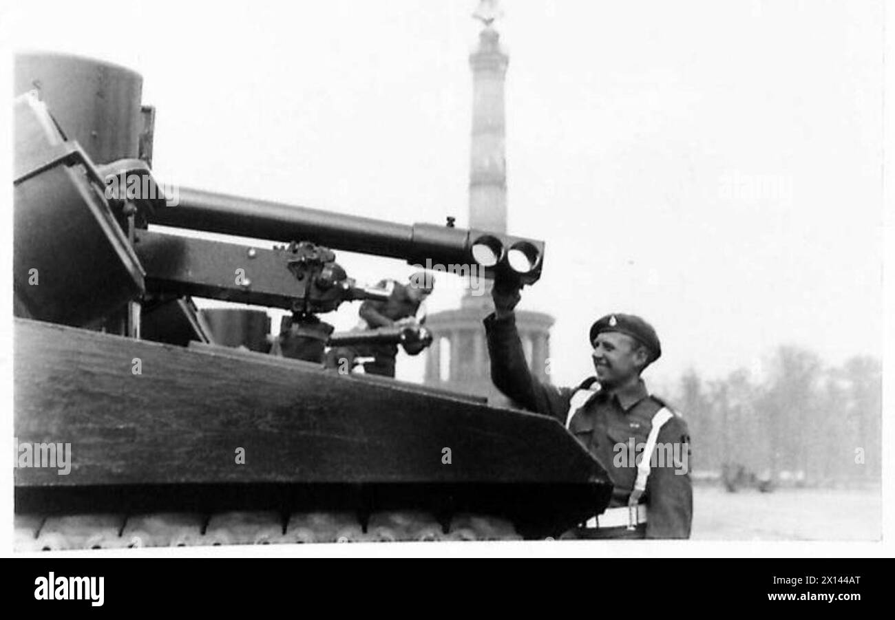 BIG THREE PARADE : REHEARSAL IN BERLIN - Lance Corporal F.J.Wilson of ...