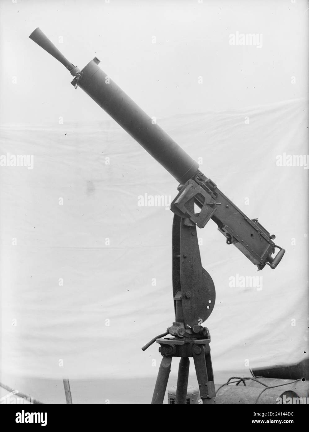 In December 1941, a Colt MG 52 automatic machine gun was mounted on ...