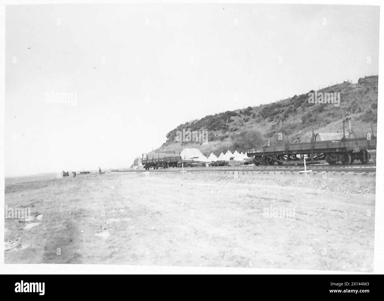 PORT CONSTRUCTION - Loch Ryan (4th series) British Army Stock Photo - Alamy