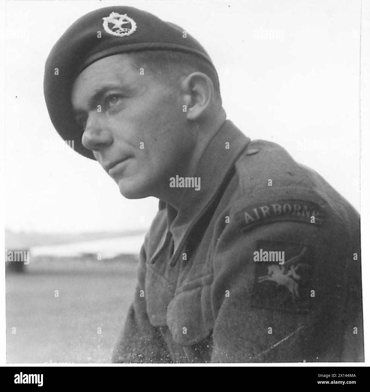 Paratroops In Training The New Badge Of The Army Air Corps Which Consists Of Airborne Troops