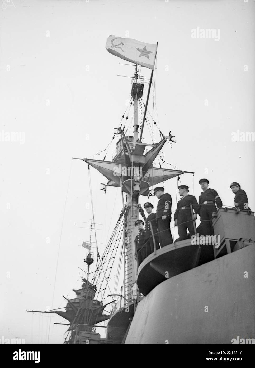 THE BRITISH NAVY'S GIFT TO RUSSIA. 29 TO 31 MAY 1944, ROSYTH. THE ...