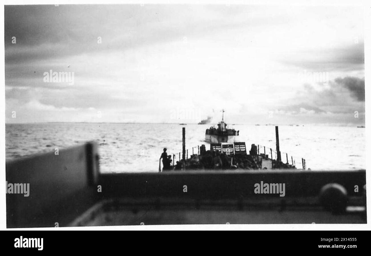 INVASION OF WALCHEREN ISLAND - The invasion fleeting lying off the ...