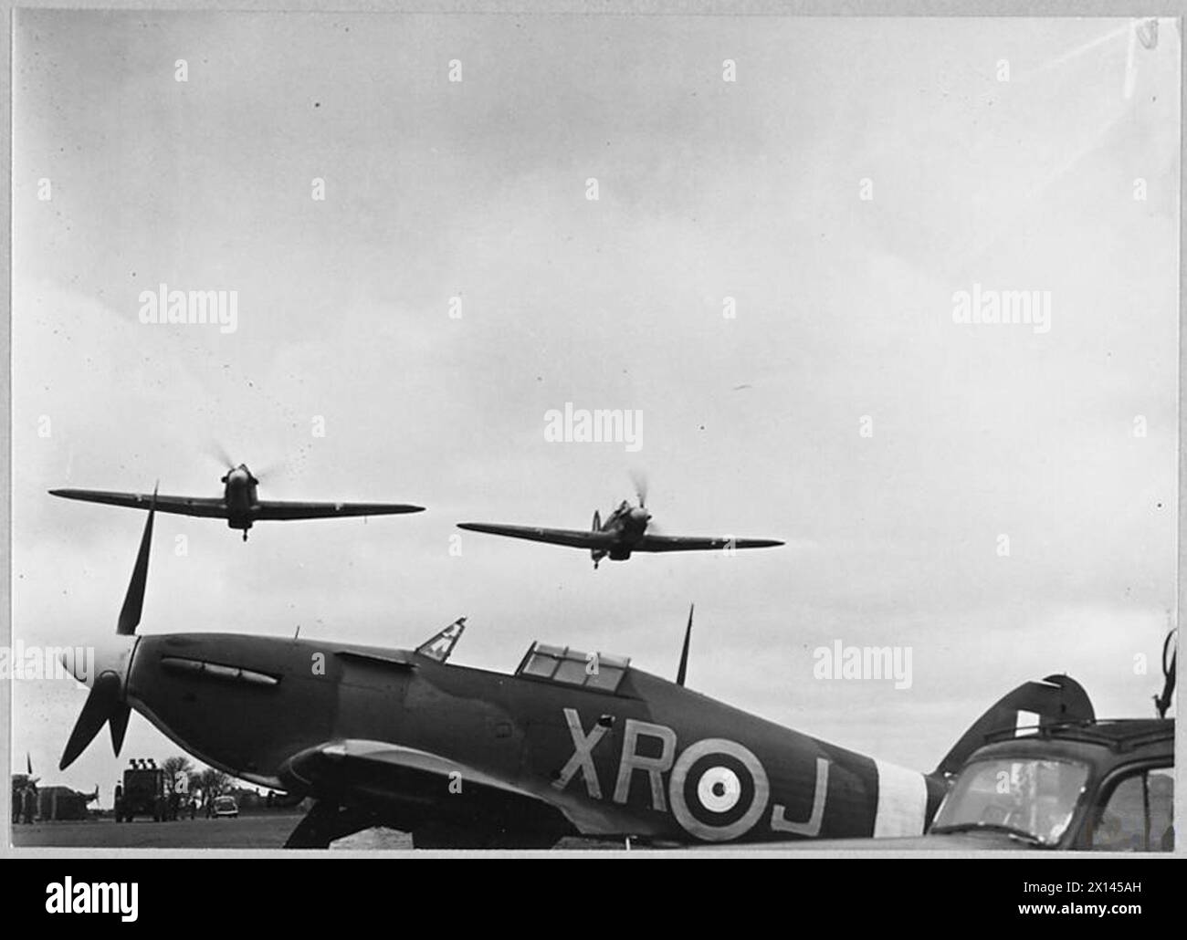 HURRICANE MARK I (HAWKER) - Rolls Royce Merlin II or III engine. No. 71 ...
