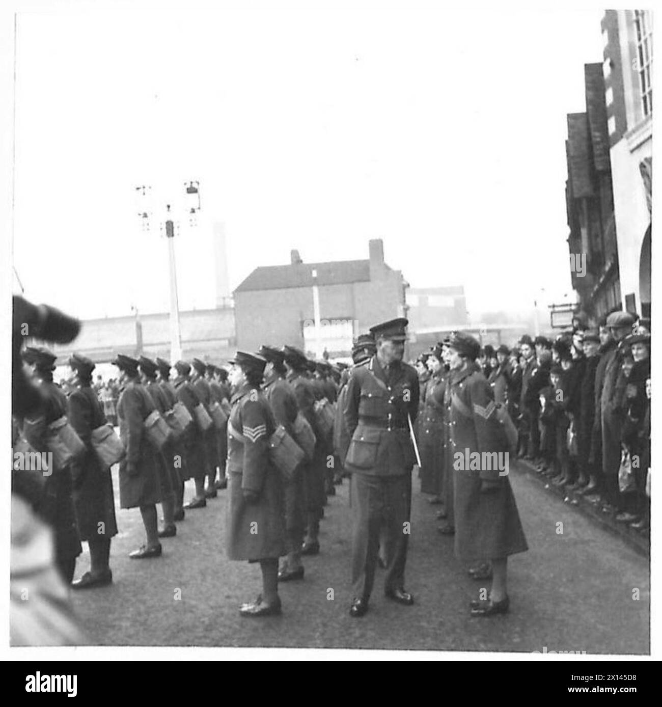 ATS RECRUITING AT KINGSTON-ON-THAMES - Lt.Gen. Sir Bertram Sergison ...