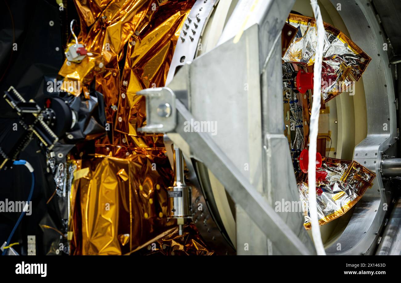 NOORDWIJK - The Hera spacecraft in a cleanroom of the European Space ...