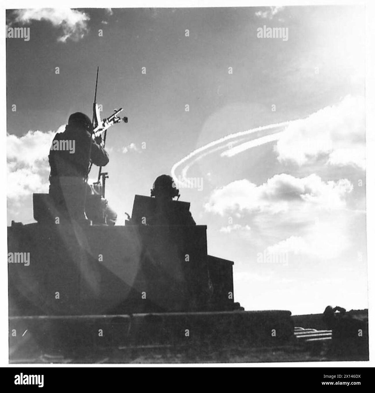 CHURCHILL TANKS - The tank crews are always ready for action should ...