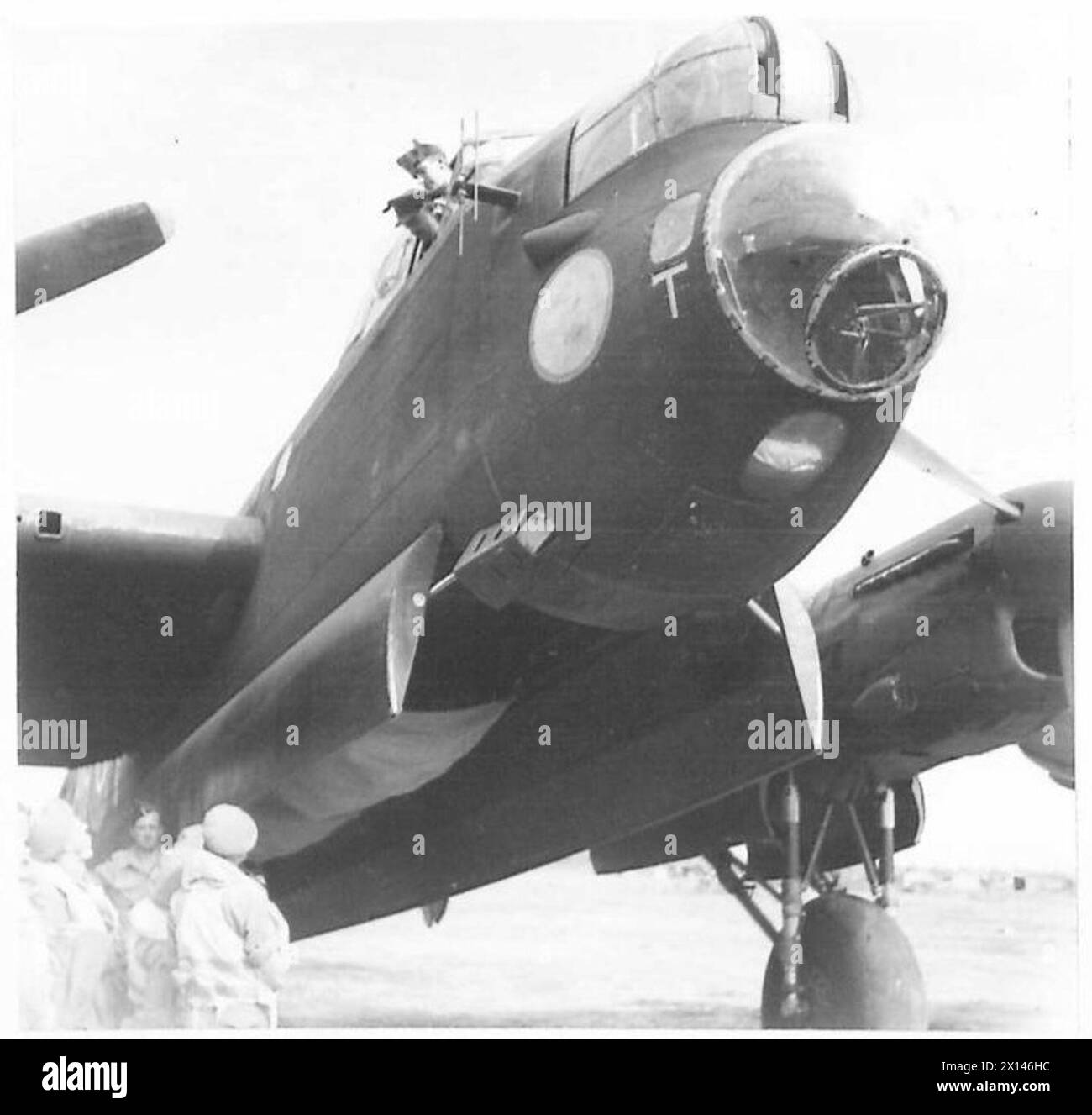 ITALY : "PYTHON" MEN FLY HOME - One of the planes which took the ...
