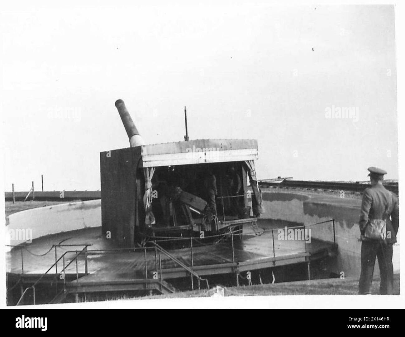 COASTAL DEFENCE GUNS AT CHATHAM - 6" Coastal Defence guns British Army ...