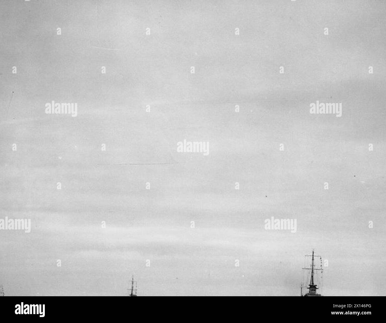 DESTROYER MANOEUVRES AT SCAPA FLOW, IN PREPARATION FOR THE SECOND FRONT ...