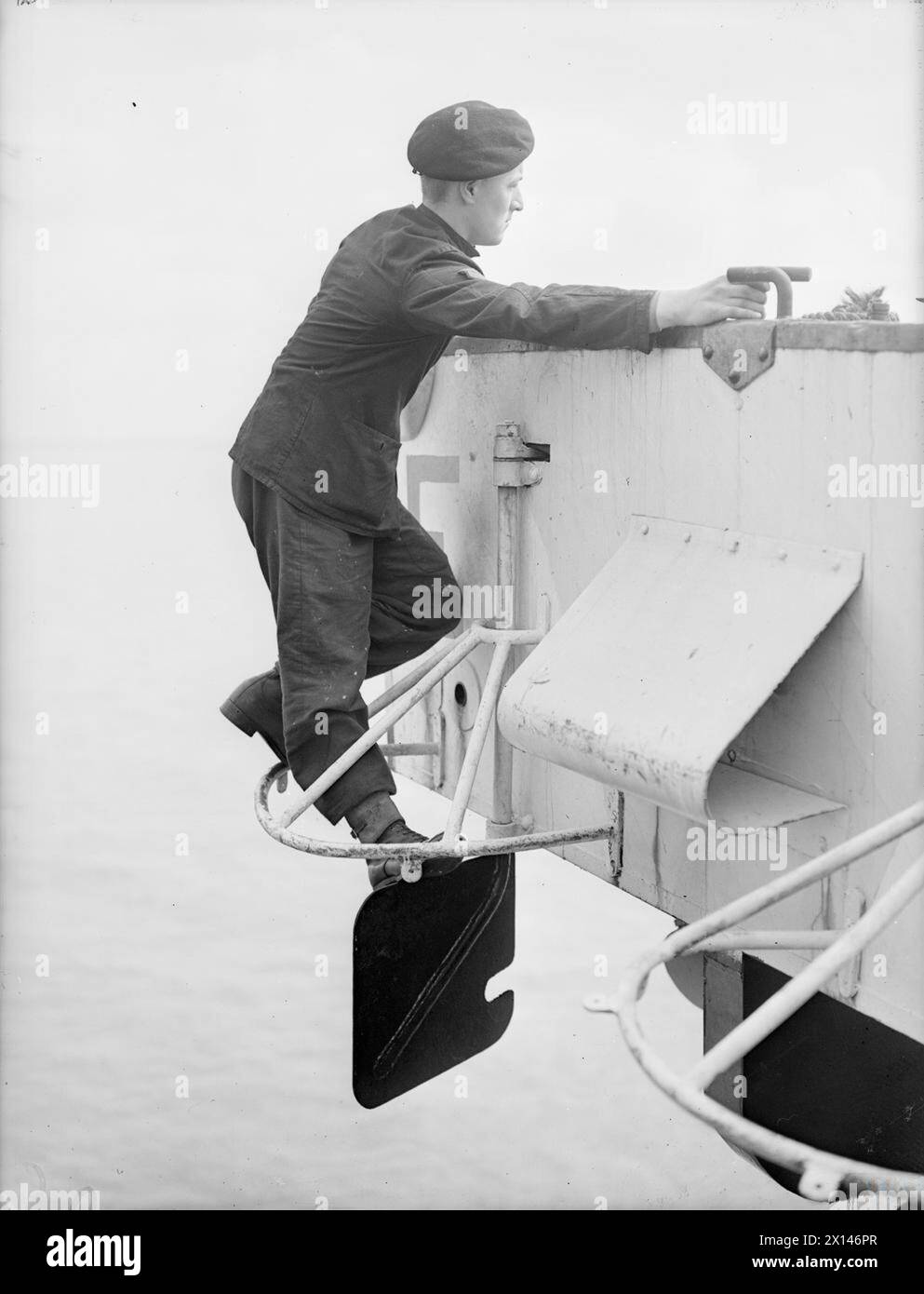 "THE HUMAN HELM"; YOUNG MARINE'S BRAVERY SAVES LANDING CRAFT. 15 JUNE ...