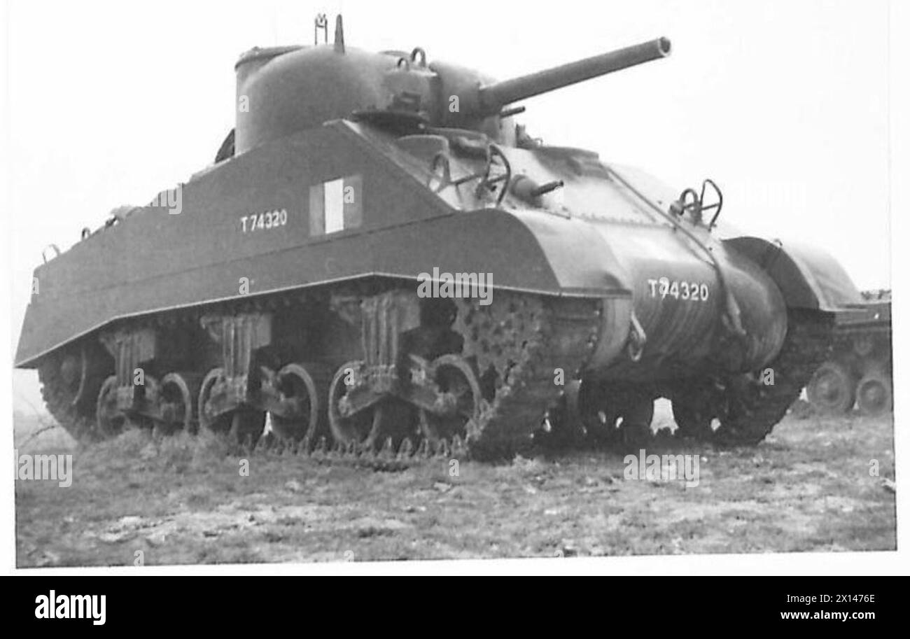 Tank sherman Cut Out Stock Images & Pictures - Alamy