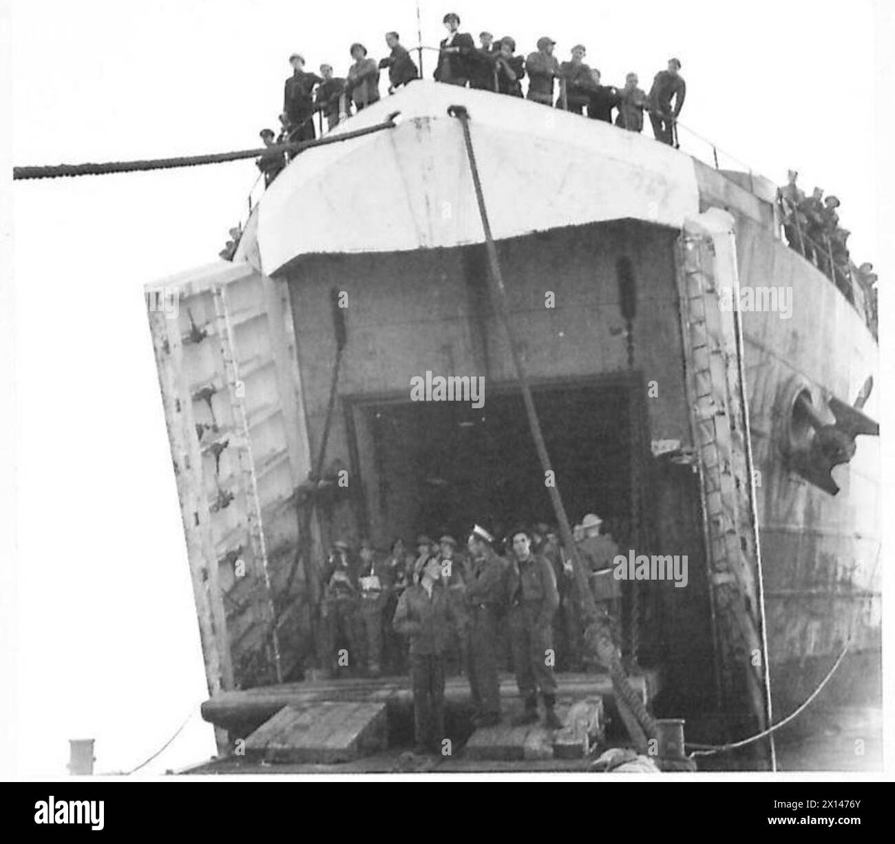 Amphibious command ship Cut Out Stock Images & Pictures - Alamy