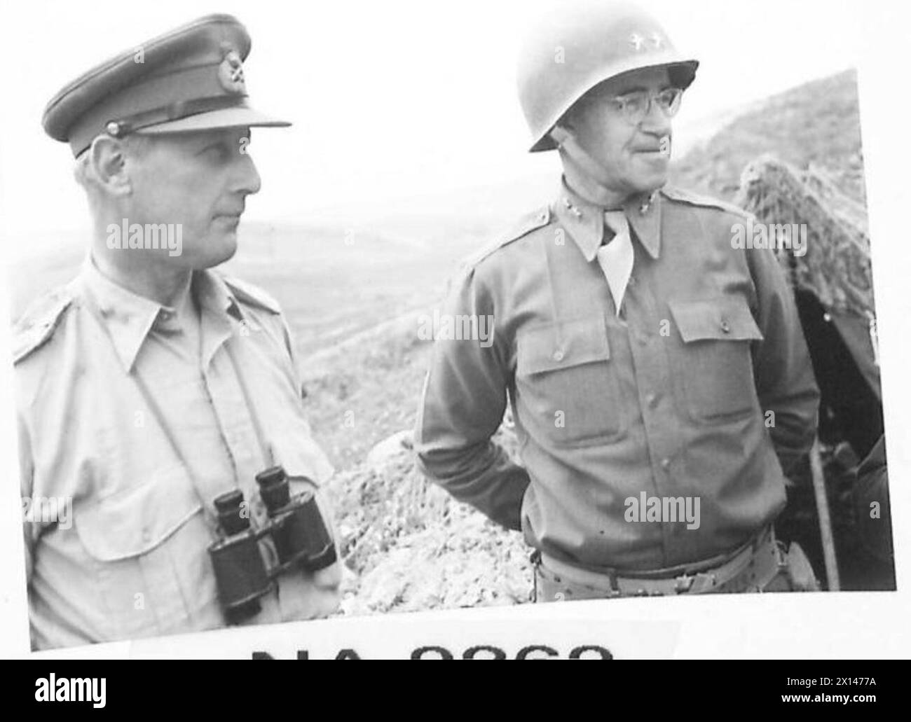 GENERAL ANDERSON TOURS AMERICAN POSITIONS ON THE NORTHERN SECTOR OF THE ...