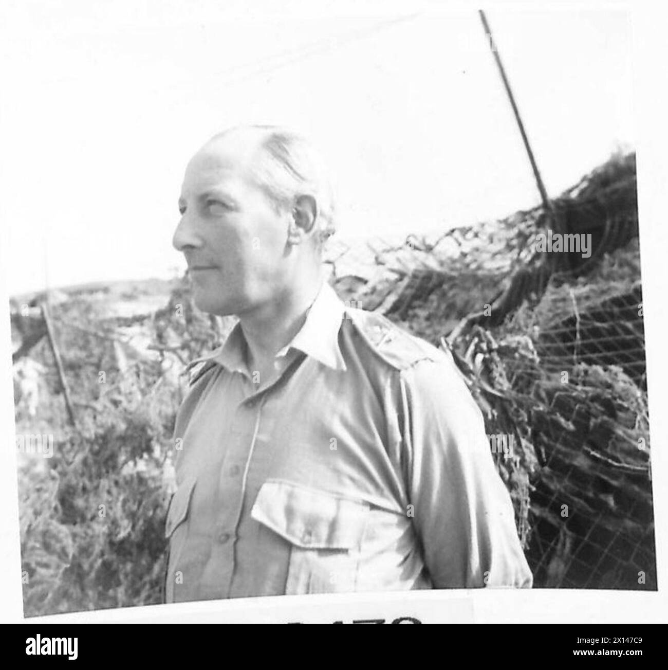 A WEEK WITH THE FIRST ARMY COMMANDER - Portrait of General Anderson ...