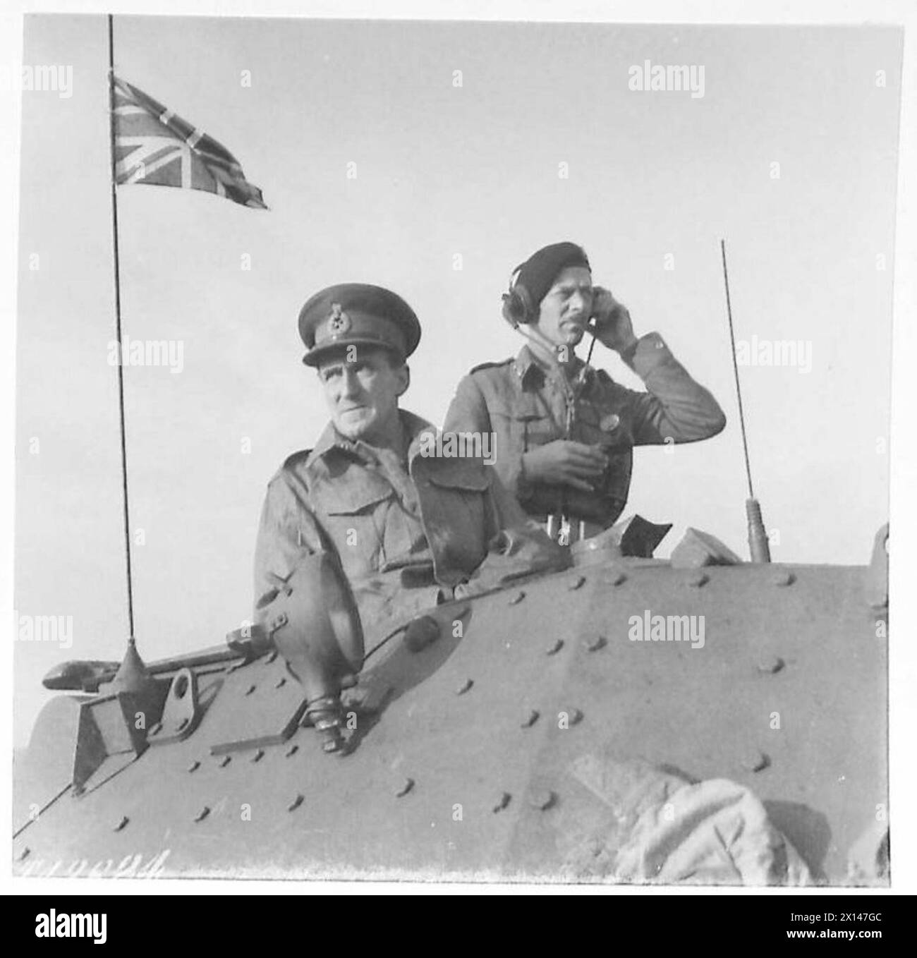 General Sir Bernard Paget and Divisional Commander Major General M.C ...