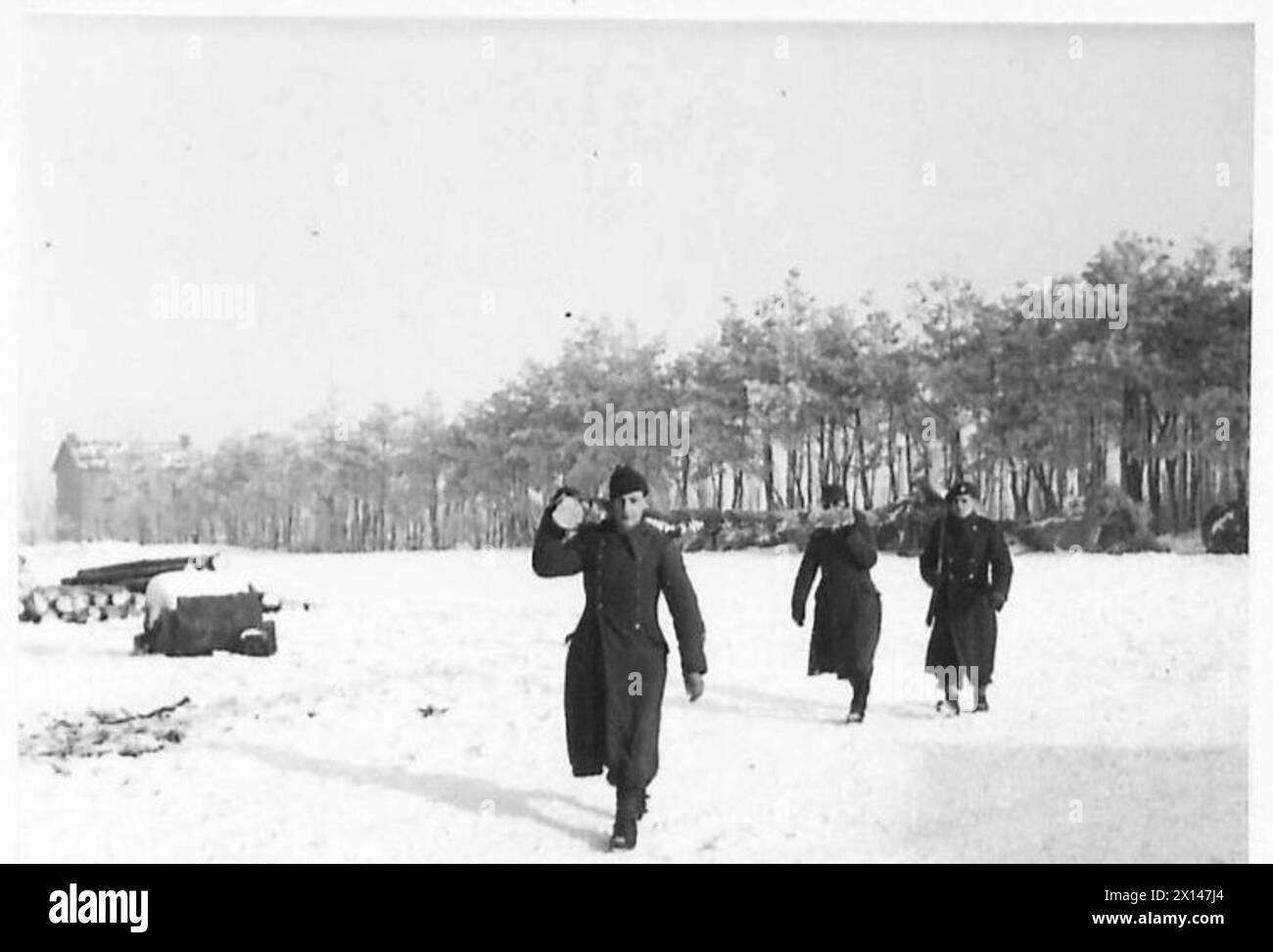 PS. C W - For their own fires at night, the prisoners go out in working ...