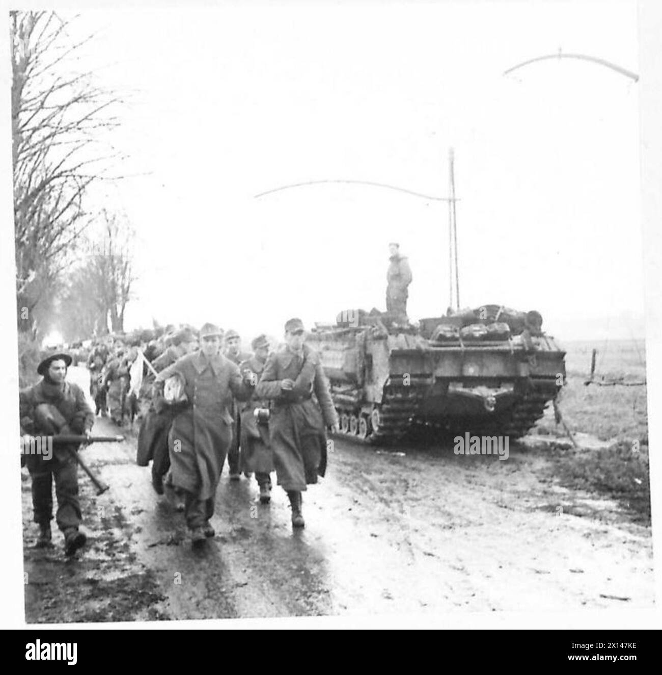 In 1944-45, infantry of the 15th Scottish Division in Northwest Europe ...