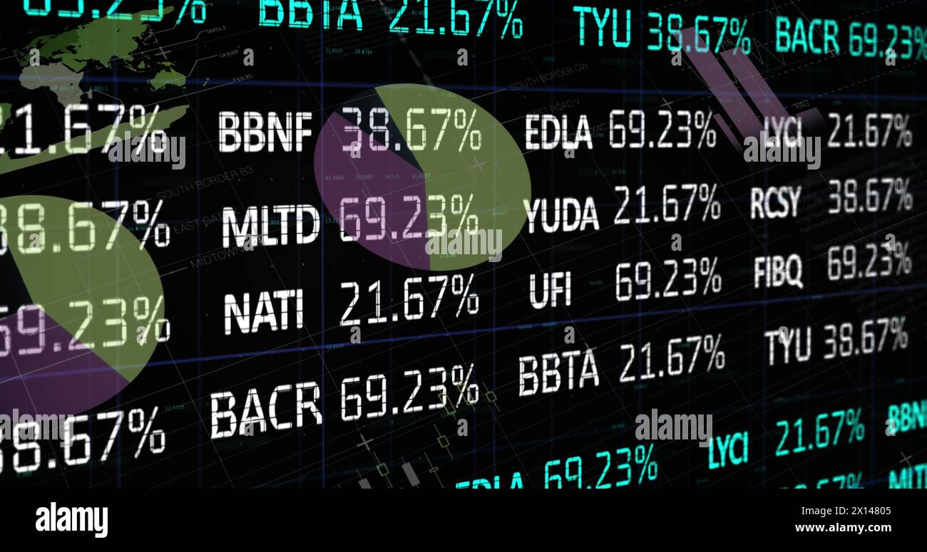 Processing stock market data hi-res stock photography and images - Alamy