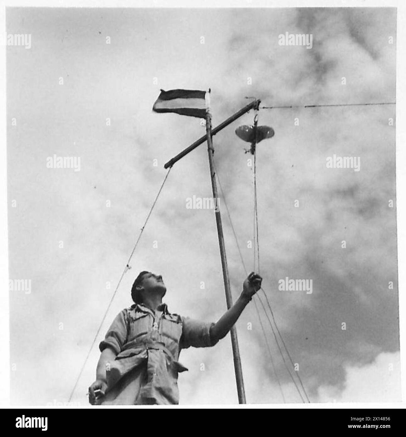 Army chain management Black and White Stock Photos & Images - Alamy
