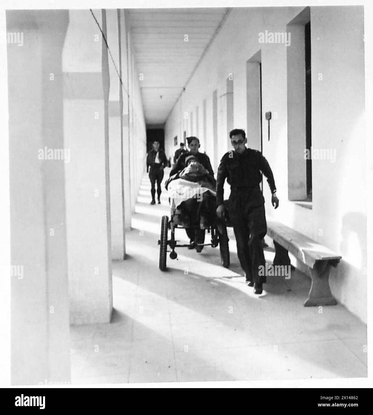 A CASUALTY CLEARING STATION AT WORK IN NORTH AFRICA - After X-ray ...