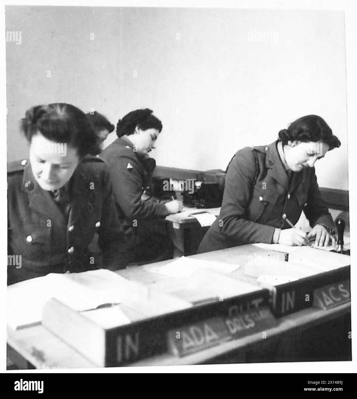 The ATS Signal School in Scotland operates a full Signals Office for ...