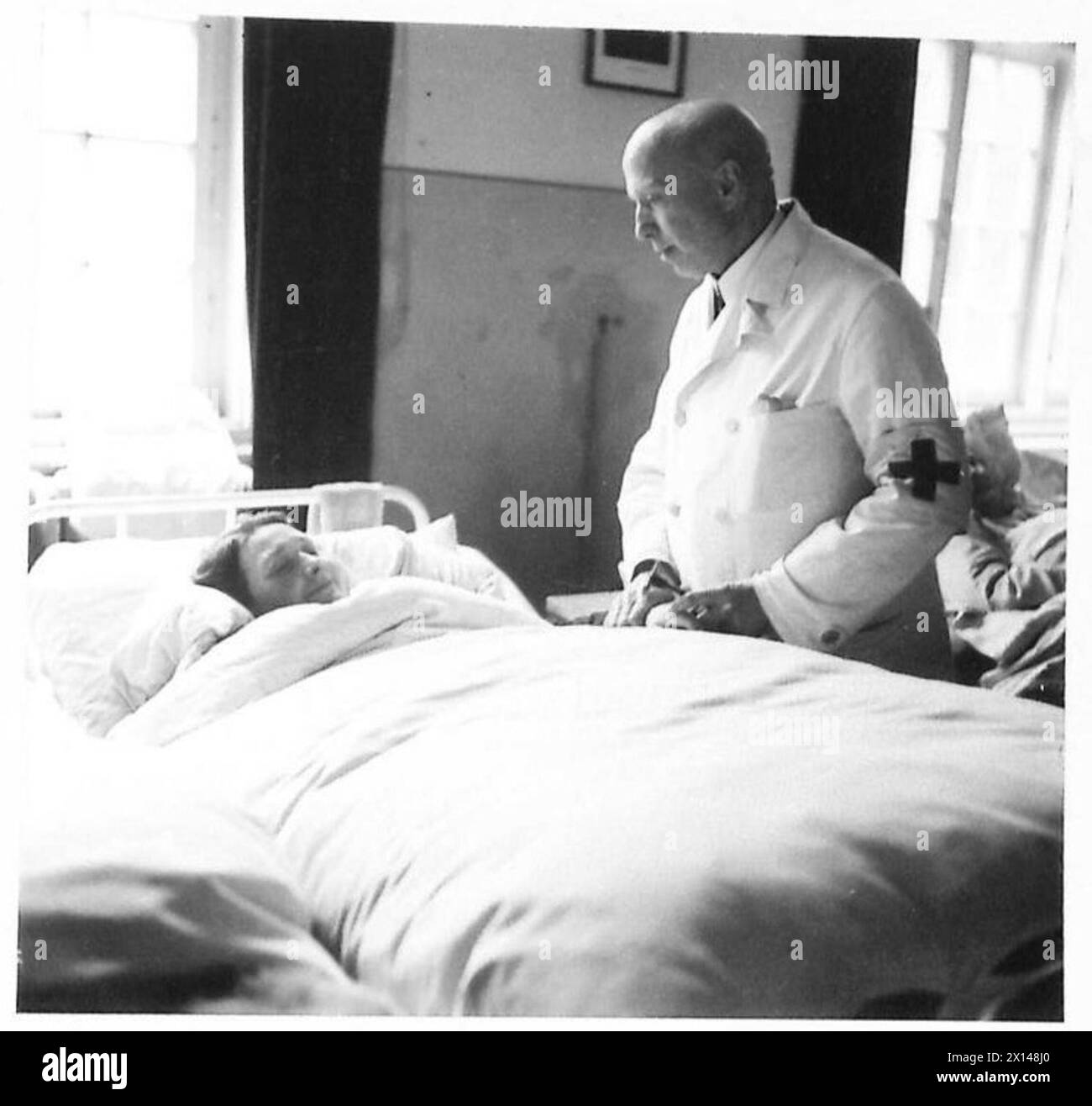 GERMAN CIVILIANS UNDER MILITARY GOVERNMENT - The camp is fortunate in ...