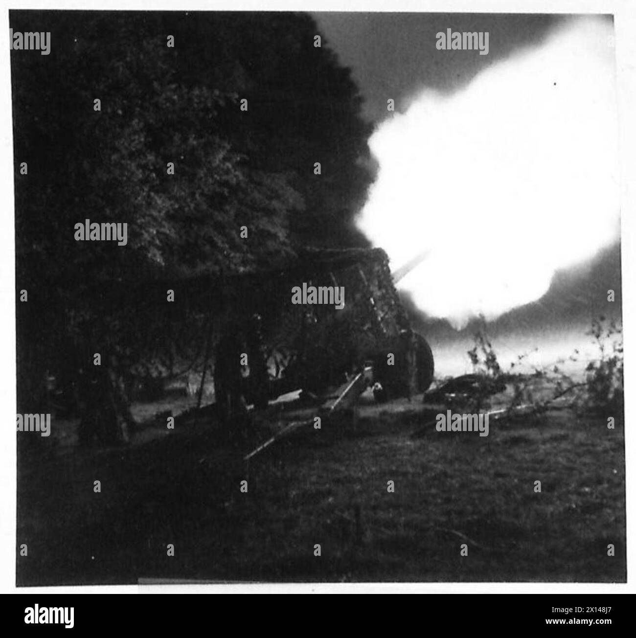 British 5 5 inch artillery gun Cut Out Stock Images & Pictures - Alamy