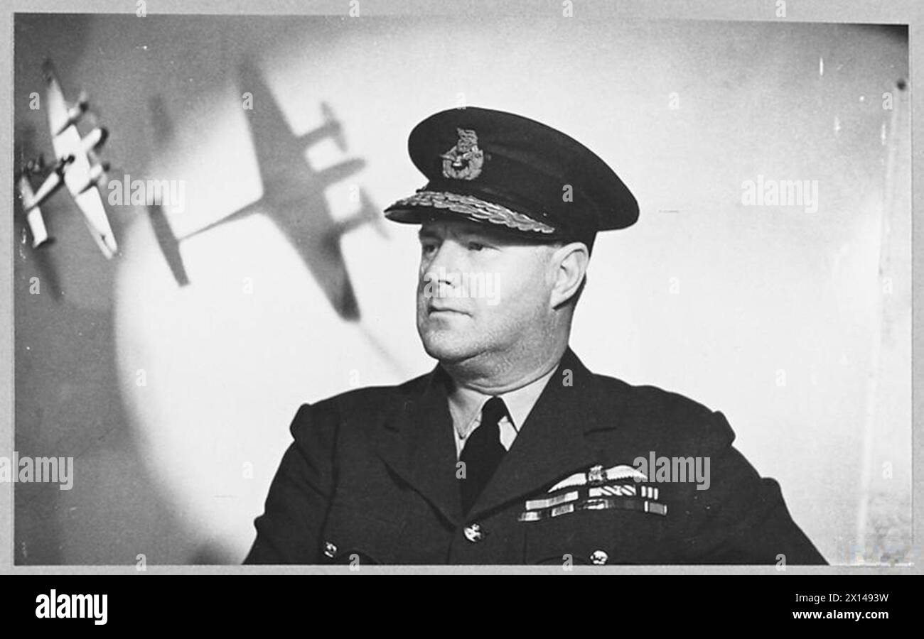 AIR VICE MARSHAL H.W.L. SAUNDERS, CBE.,MC.,DFC.,MM.,AIR OFFICER ...