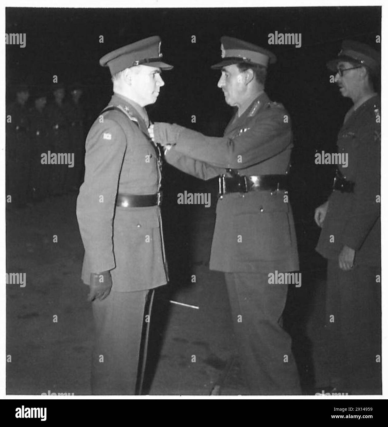 INVESTITURE OF ALLIED OFFICERS - Lieutenant Colonel A.R. Pran [Norway ...