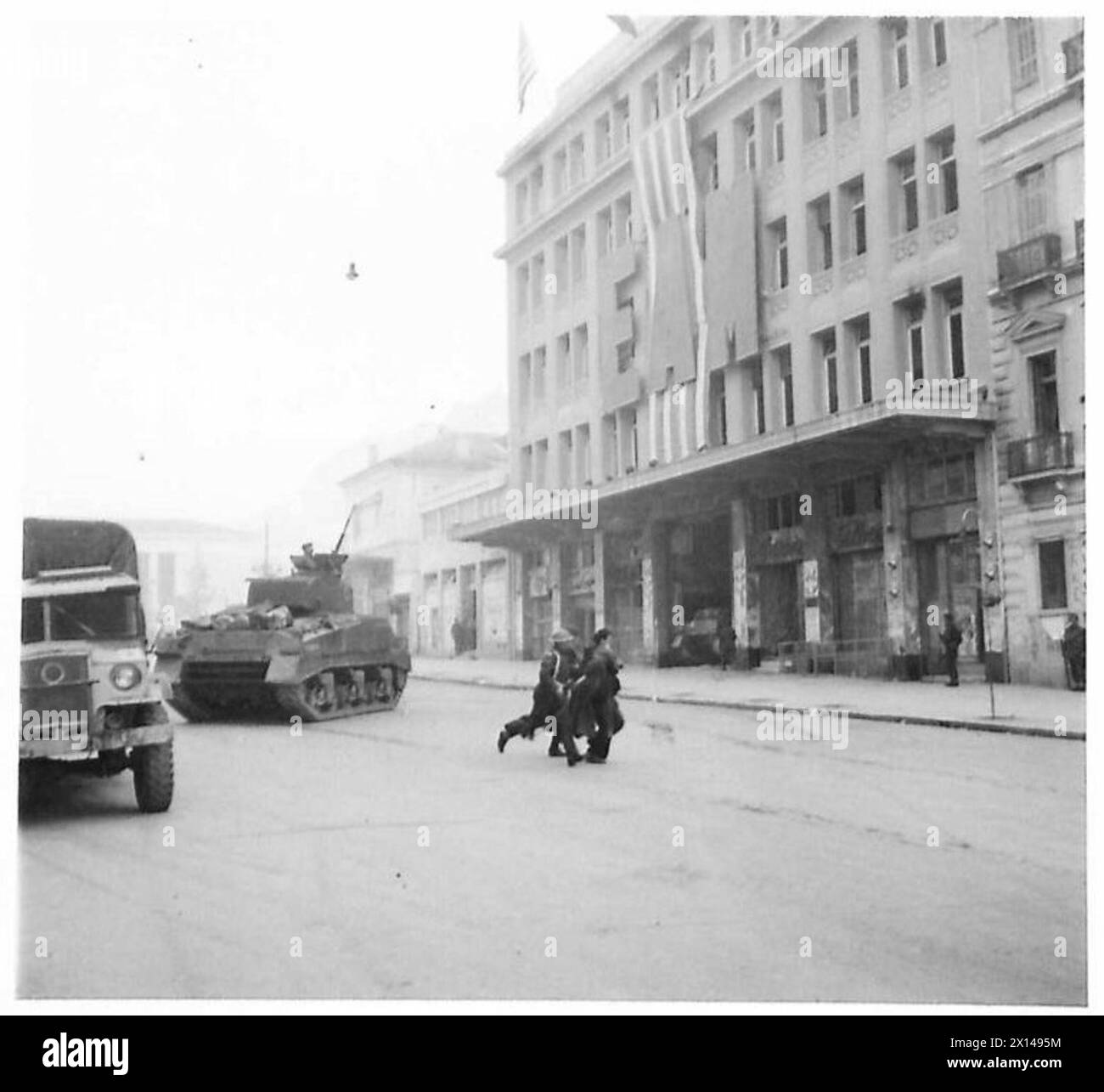 CIVIL WAR IN GREECE - More prisoners are escorted from the E.A.M ...