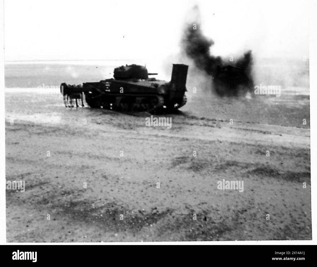 SPECIAL ASSIGNMENT FOR 79TH ARMOURED DIVISION - Photographs of 75 mm ...