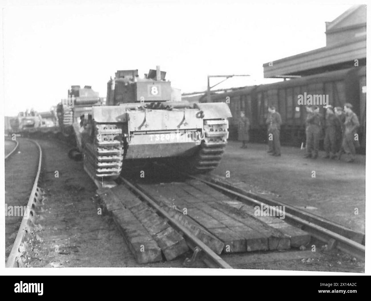 British Army engineers test experimental armored fighting vehicle ramps ...
