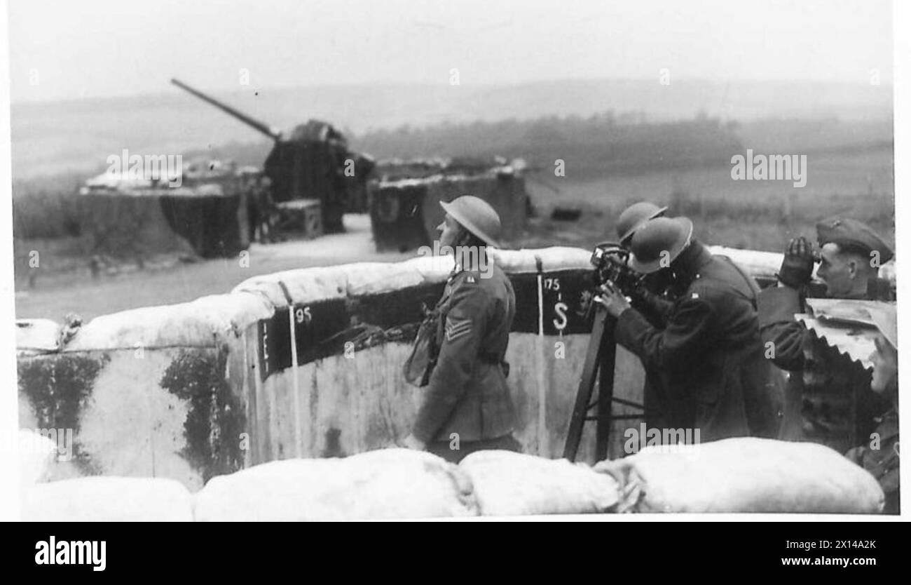 British anti aircraft battery hi-res stock photography and images - Alamy