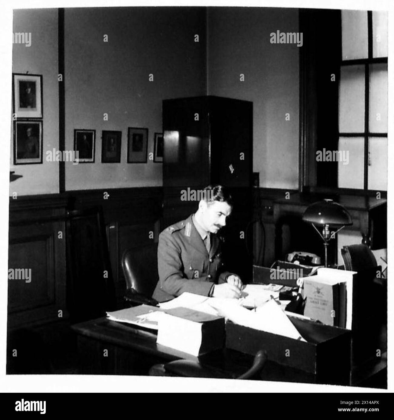 Major General A.E. Nye, Vice-Chief of the Imperial General Staff, is ...