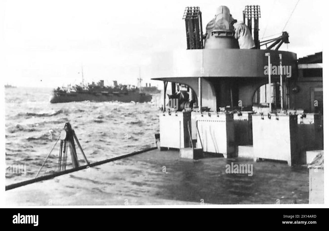 THE OPERATION TORCH, NOVEMBER 1942 - Royal Navy convoy en route on the ...