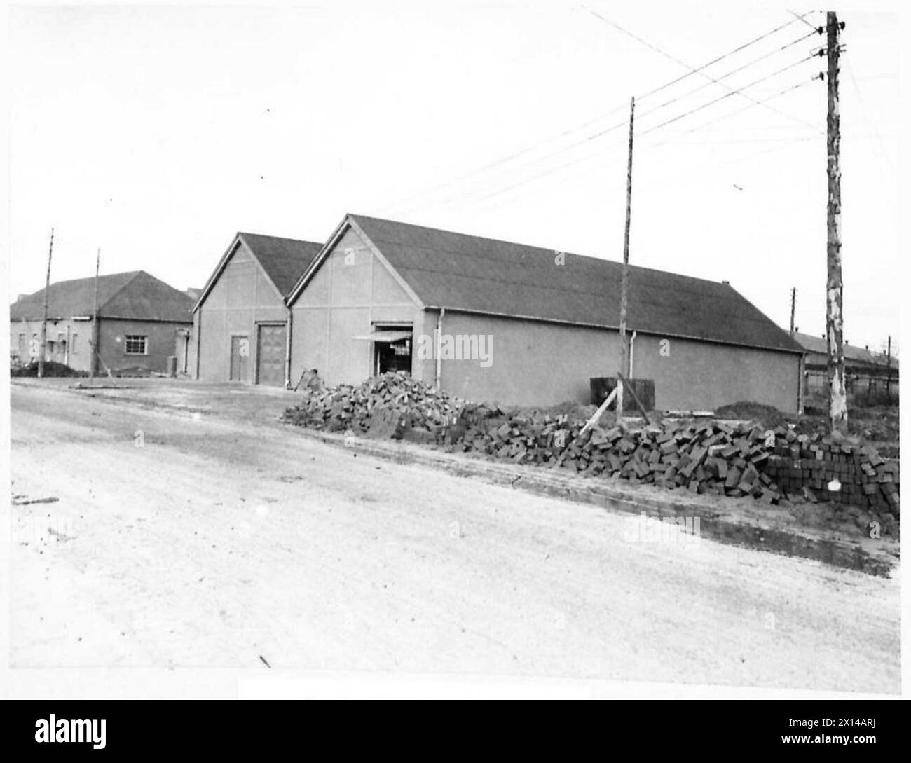 BUILDINGS AT DONNINGTON - Pictures for record purposes of the Central ...