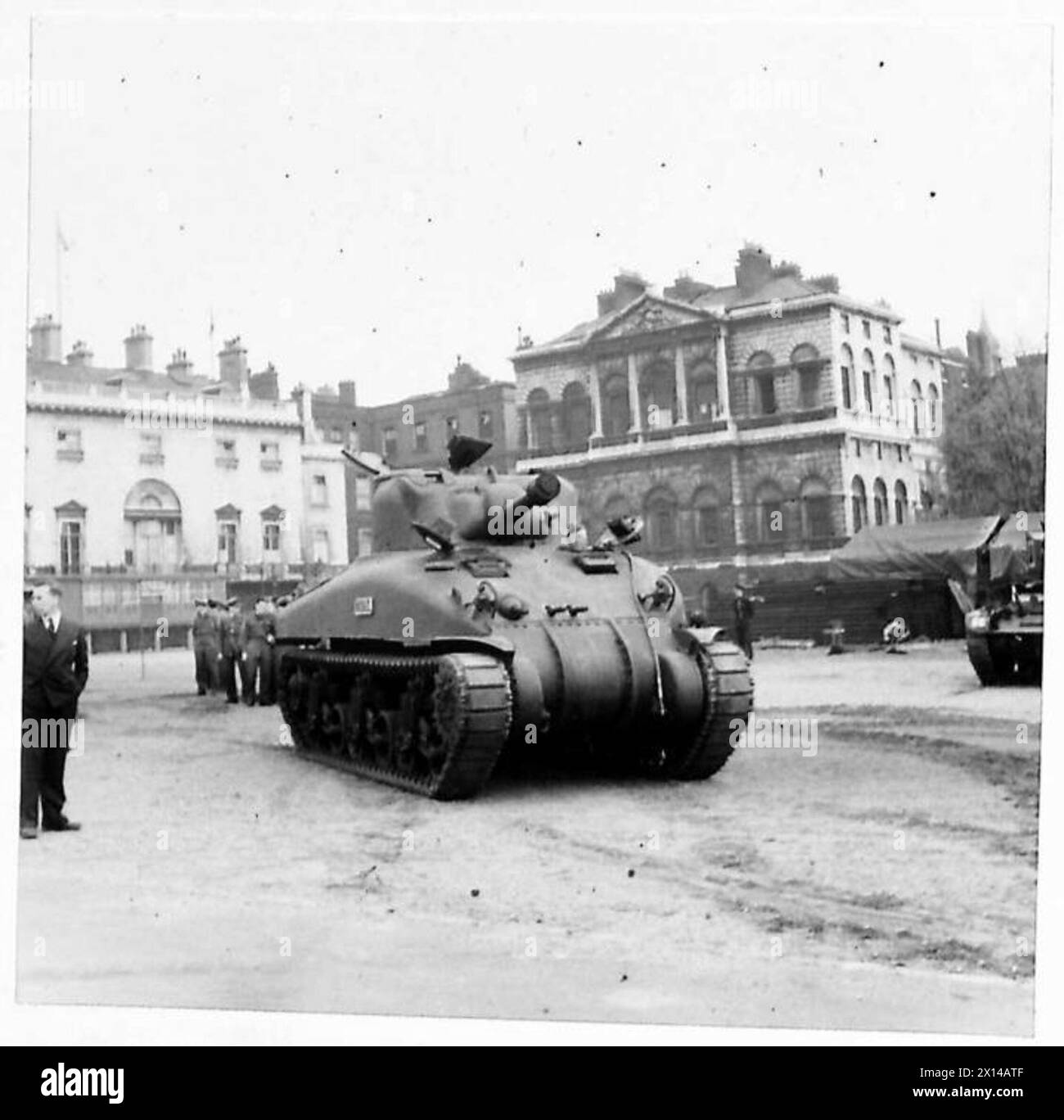 THE GENERAL SHERMAN TANK - "General Sherman" tank at Horse Guards ...