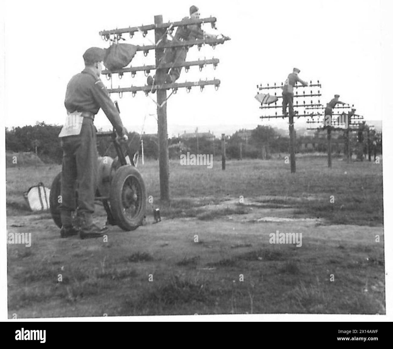 Telephone routes Cut Out Stock Images & Pictures - Alamy