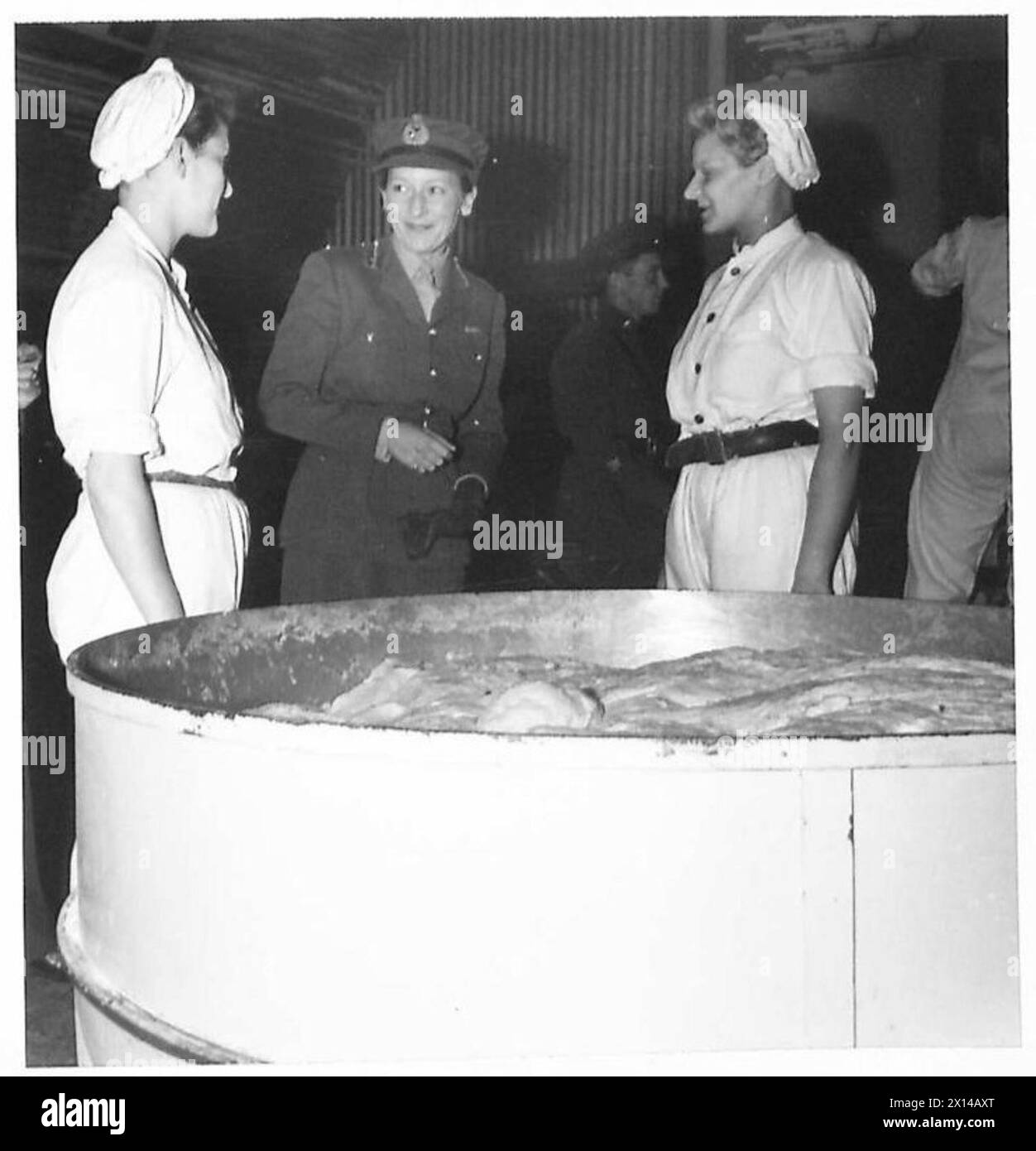 D.A.T.S. AMONG HER ATS - DATS at moulding machine at First ATS Bakery ...