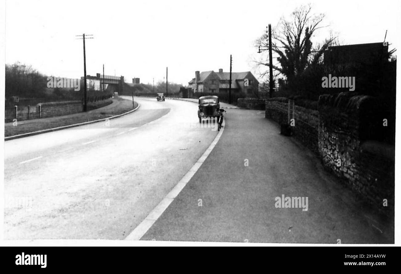 CAMOUFLAGE - Shots of the "STOP" lines in South Wales in area of ...