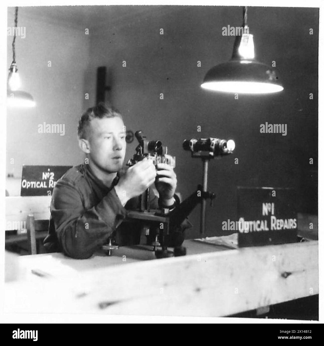 Craftsman Thomson of the Royal Electrical and Mechanical Engineers ...