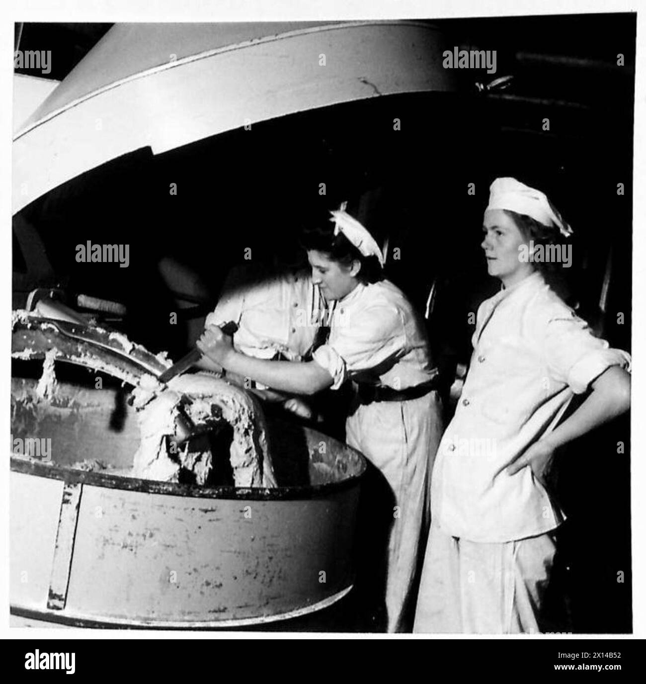 ATS BAKERY TRAINING SCHOOL - ATS operating a machine mixer at the ...